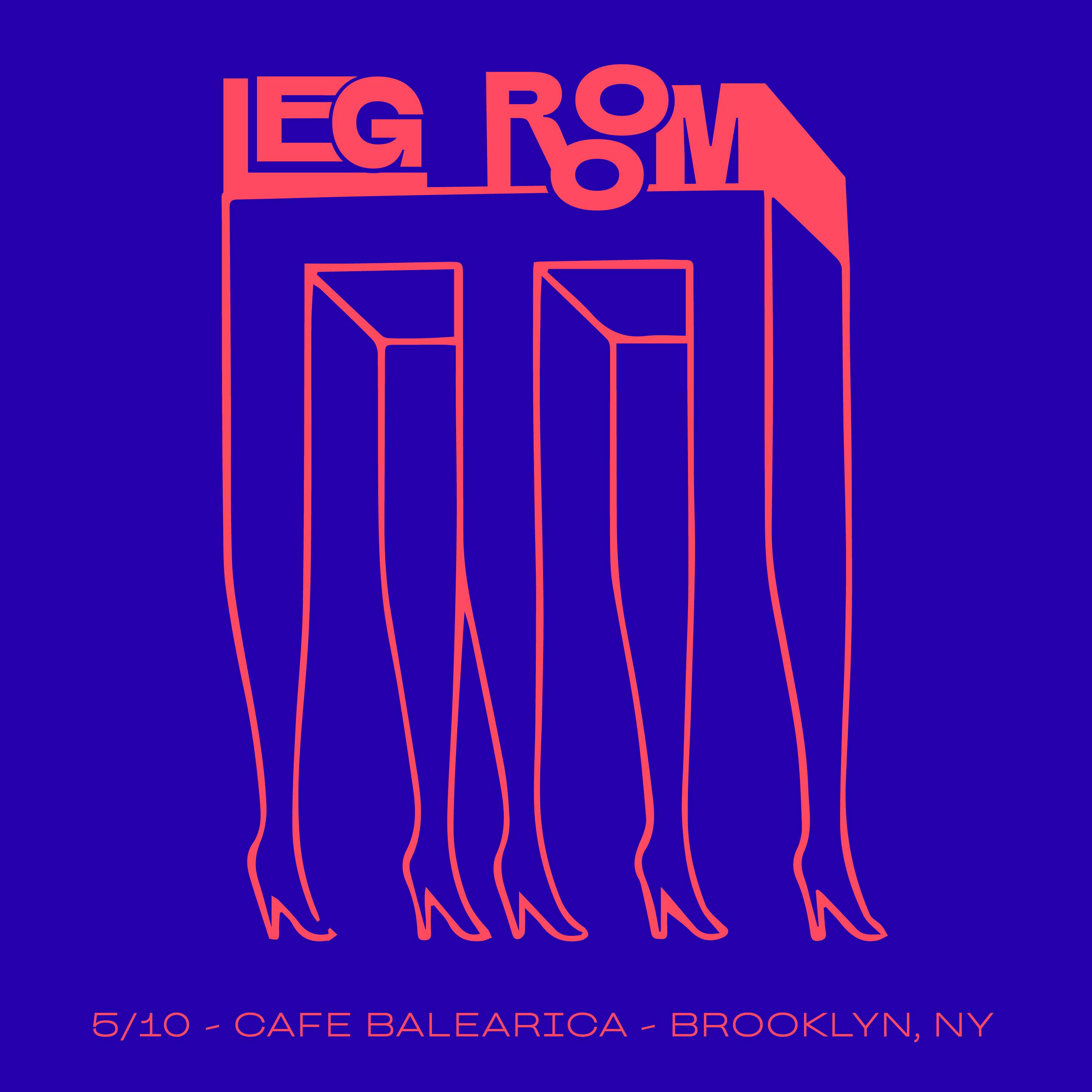 Leg Room All-Night-Long Downstairs at Café Balearica, New York City