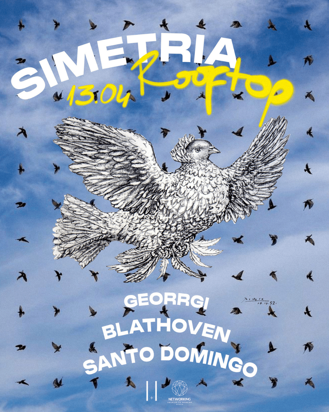 SIMETRIA - GET BACK TO THE ROOF at Networking Premium Rooftop Gurko, Sofia