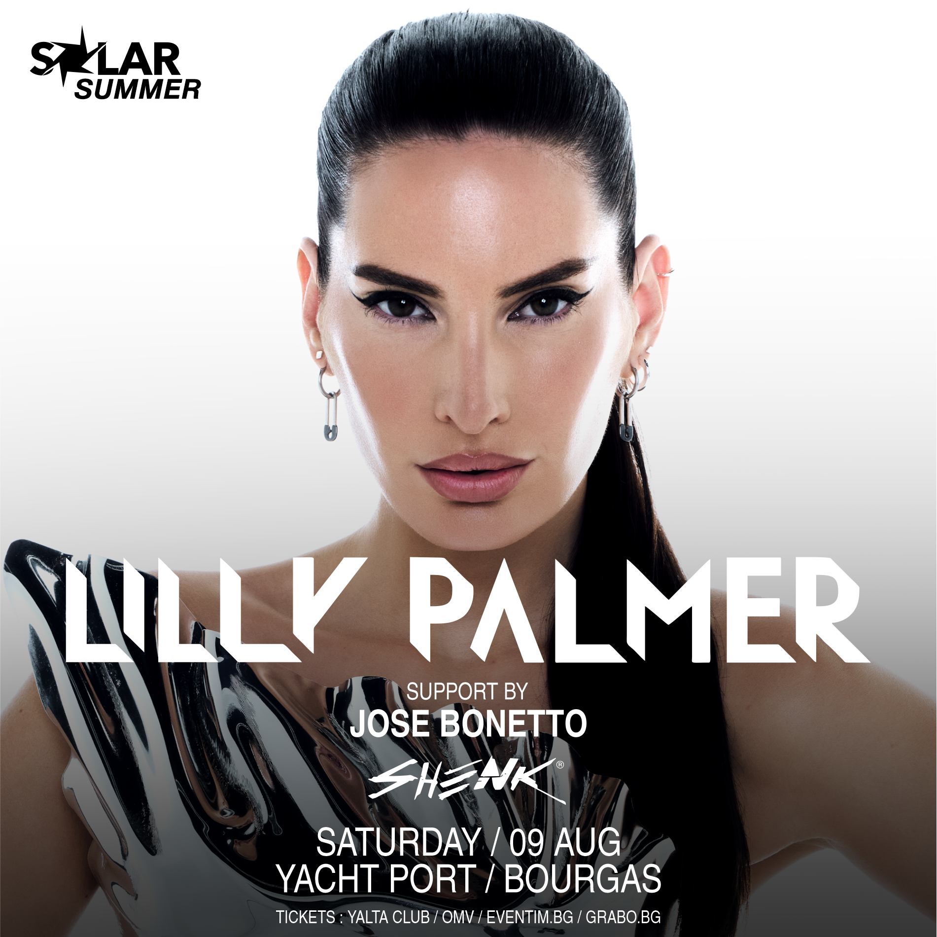 Lilly Palmer x SOLAR SUMMER 2025, BURGAS - WEEKEND 2 at Port of Burgas ...