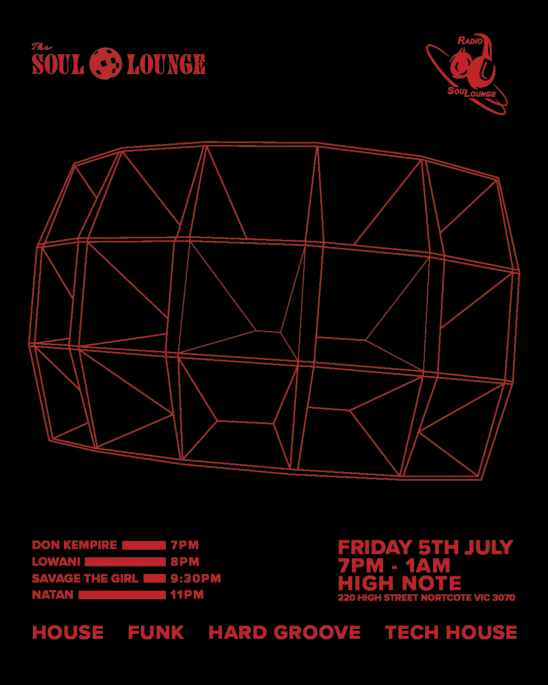 The Soul Lounge at High Note at High Note, Melbourne