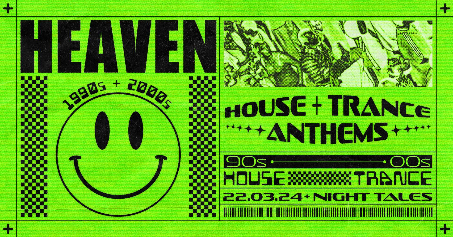 HEAVEN: 90s / 00s House & Trance Anthems at Night Tales, London