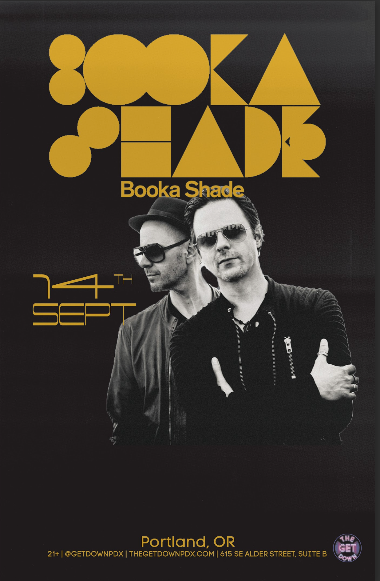 Booka Shade at The Get Down, Portland