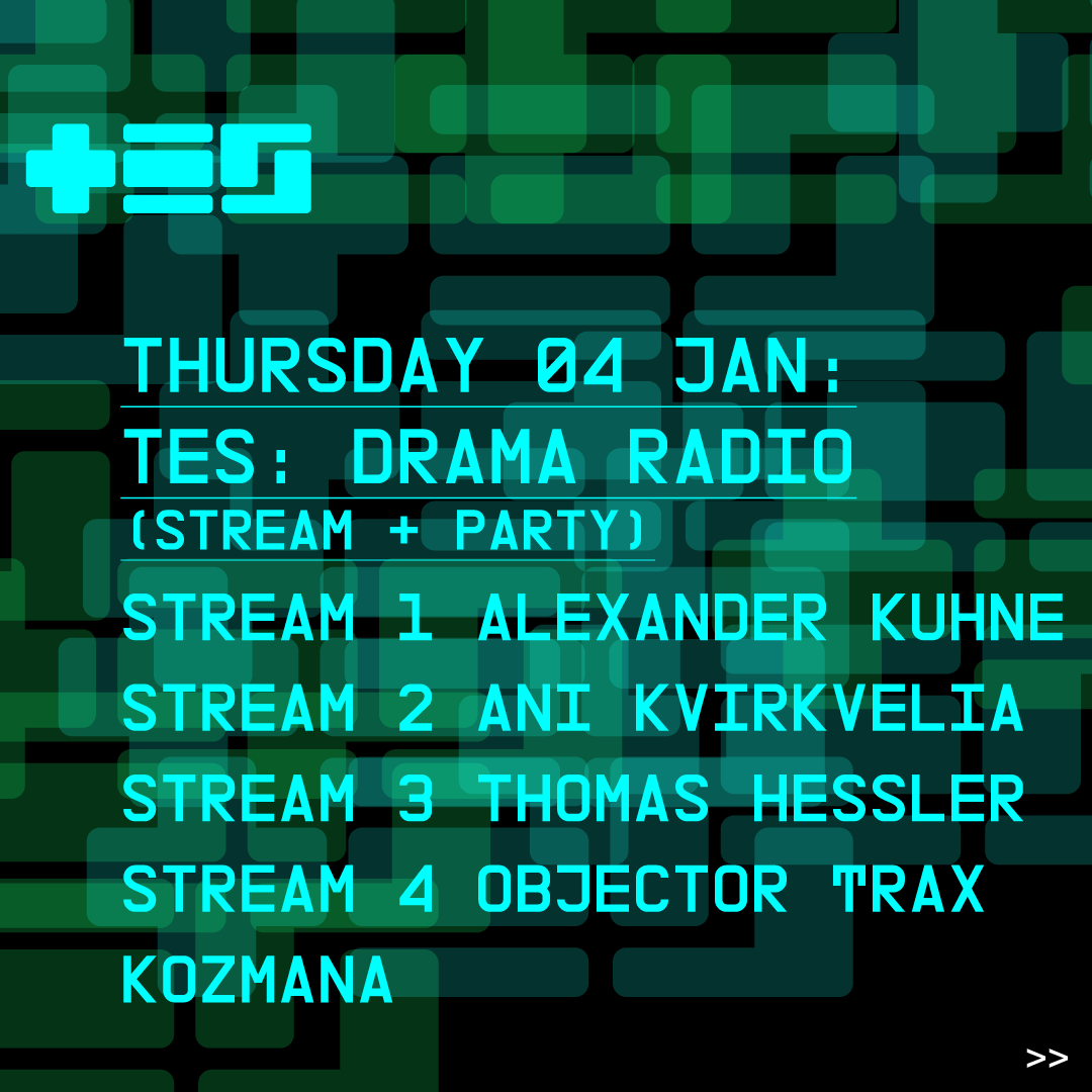 DRAMA RADIO STREAM + PARTY at TES, Tbilisi