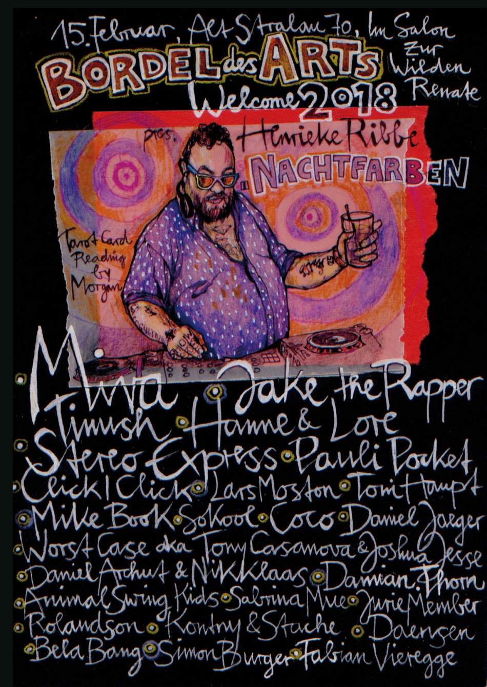 Bordel Des Arts - Welcome 2018 at Renate, Berlin