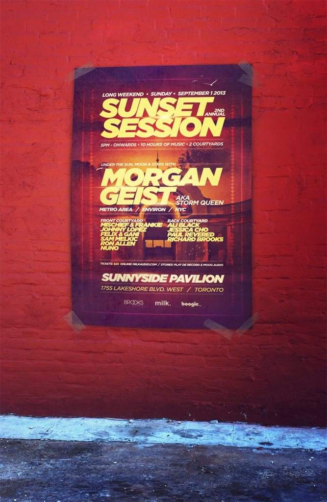 2nd Annual Sunset Session with Morgan Geist aka Storm Queen (Metro Area ...