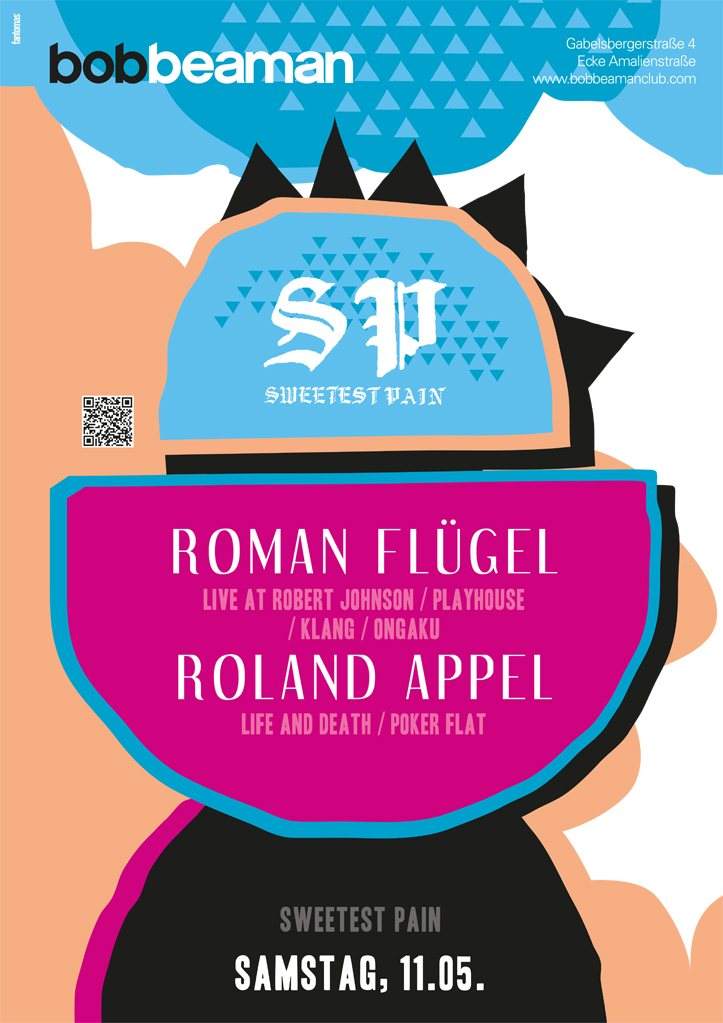 Sweetest Pain Feat. Roman Flügel & Roland Appel em Bob Beaman Club, Munich