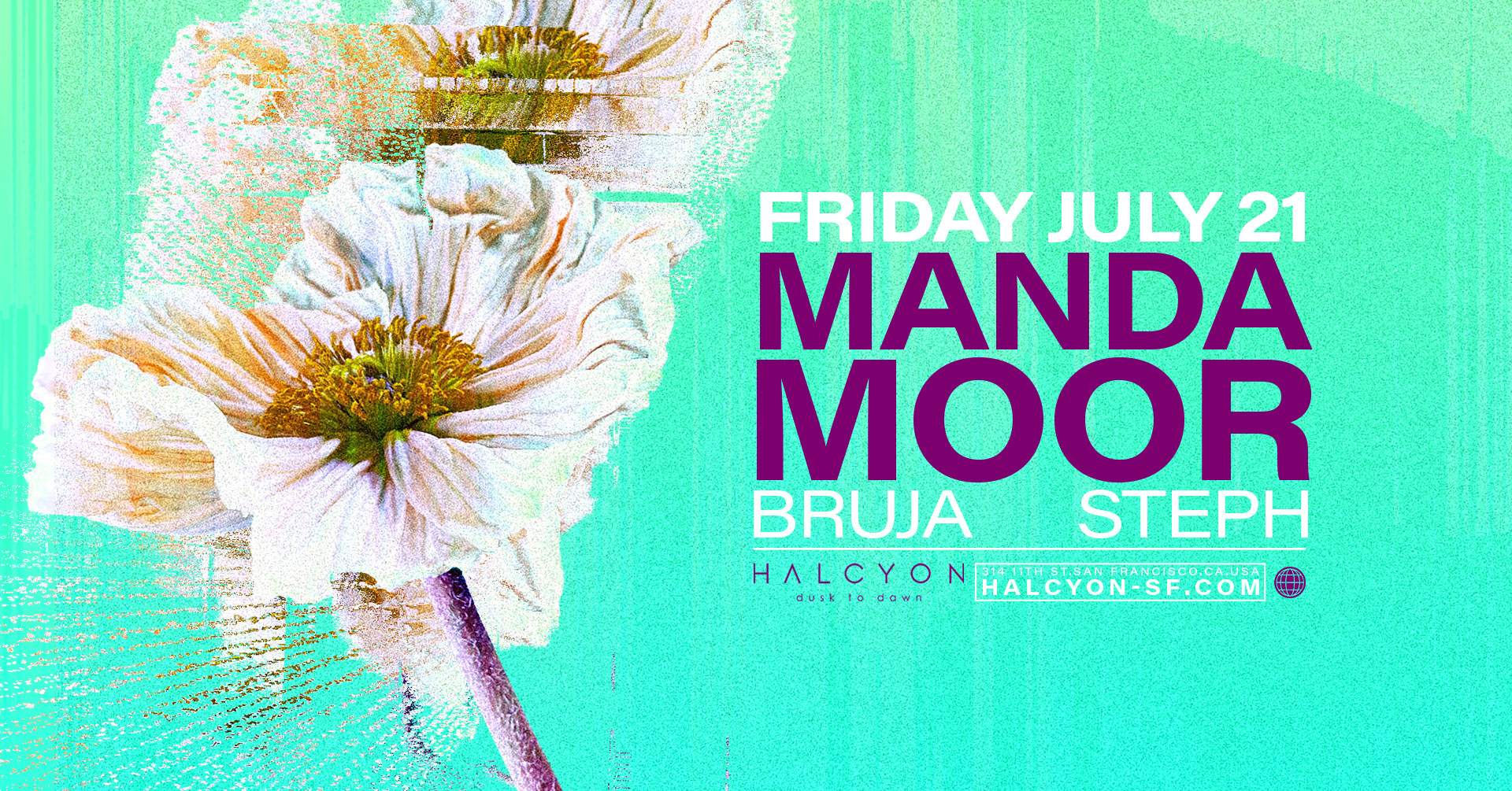 Manda Moor at Halcyon, San Francisco/Oakland