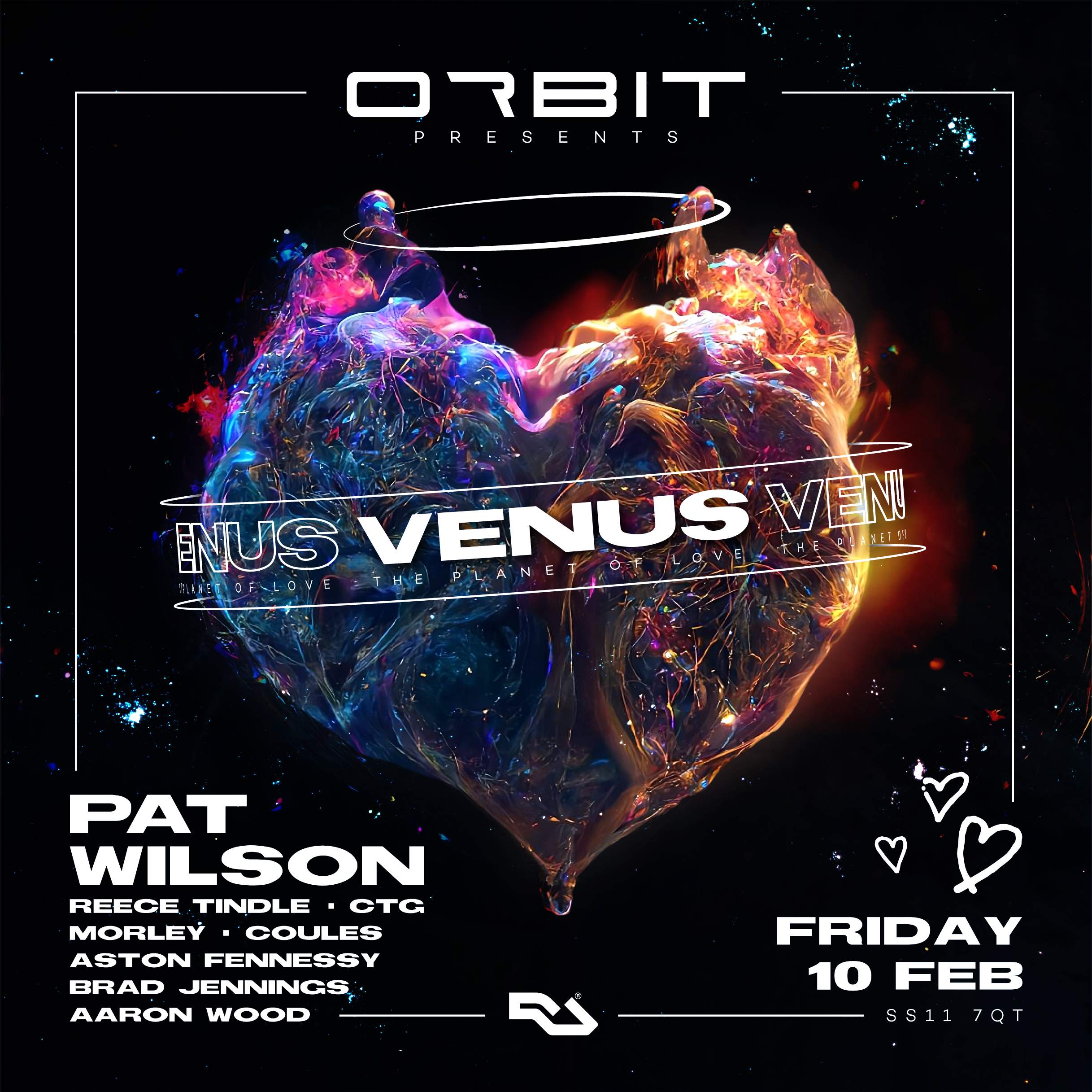ORBIT presents VENUS THE PLANET OF LOVE at Rettendon Lodge Events ...
