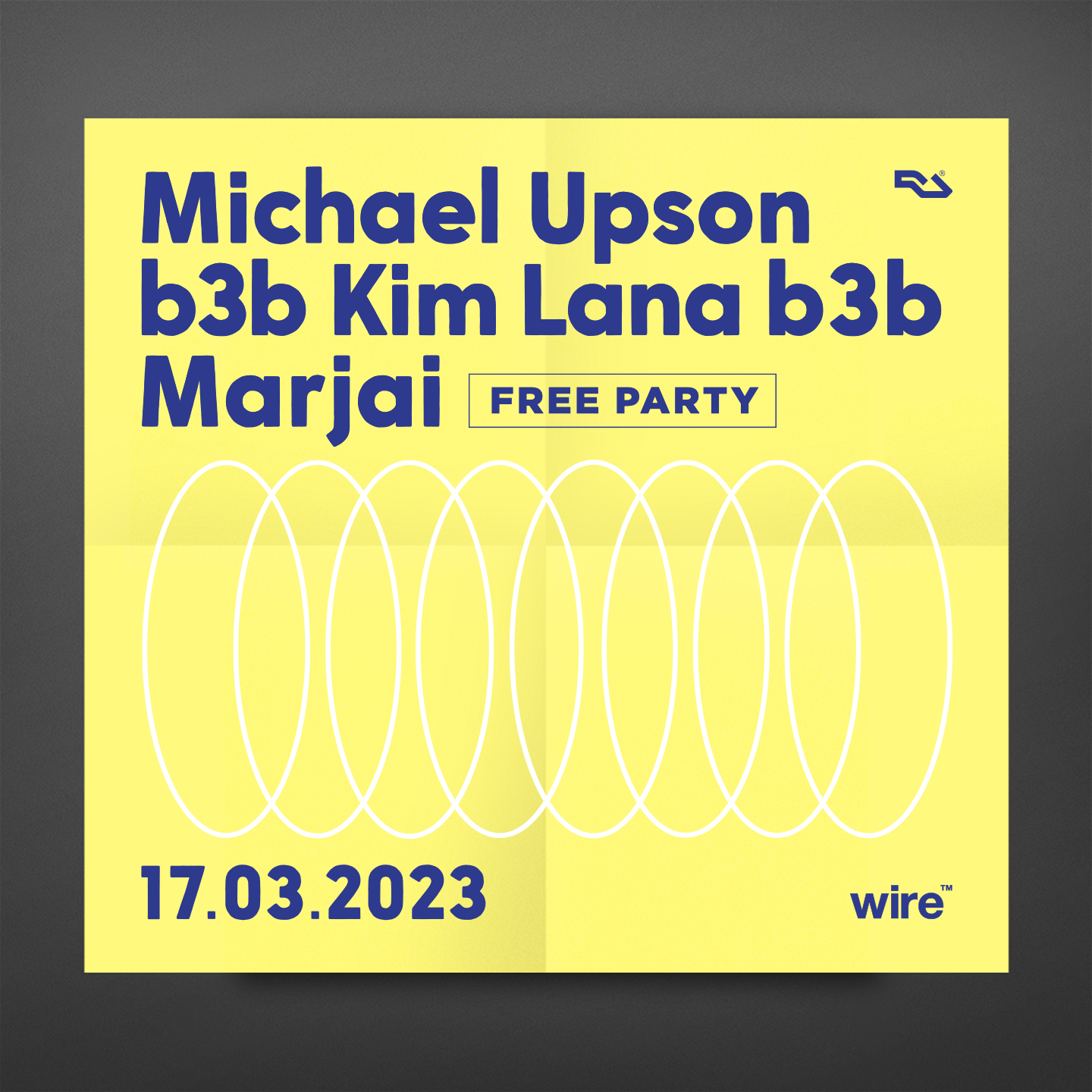 [FREE PARTY]: Michael Upson b3b Kim Lana b3b marjai en Wire Club, Leeds