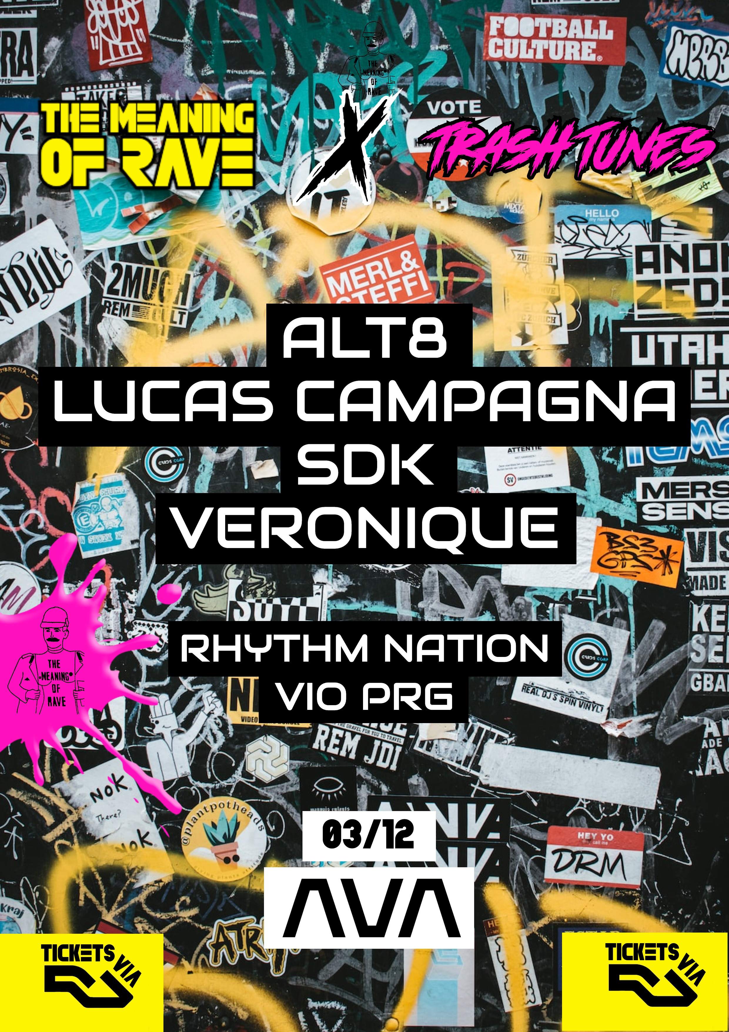 TMOR x Trash Tunes: ALT8, Lucas Campagna, SDK, Veronique at AVA Club ...