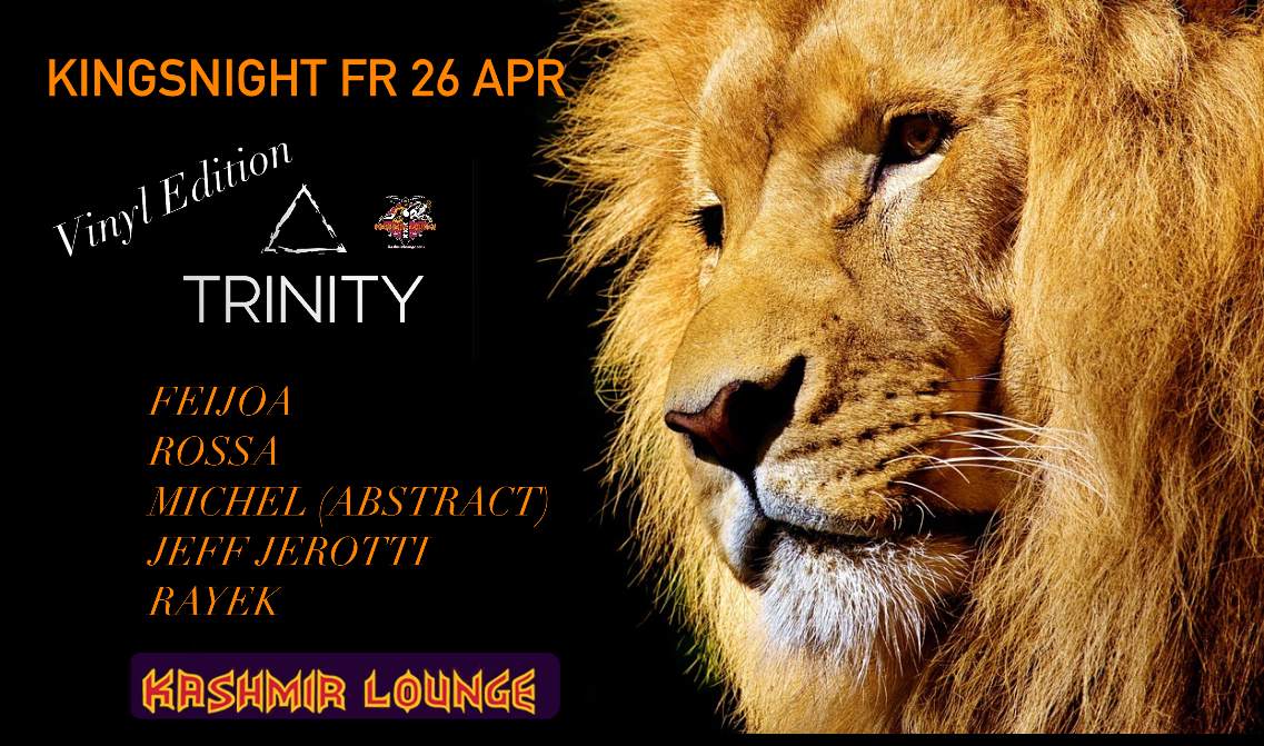 TRINITY Kingsnight 'Vinyl Edition' at Kashmir Lounge, Amsterdam