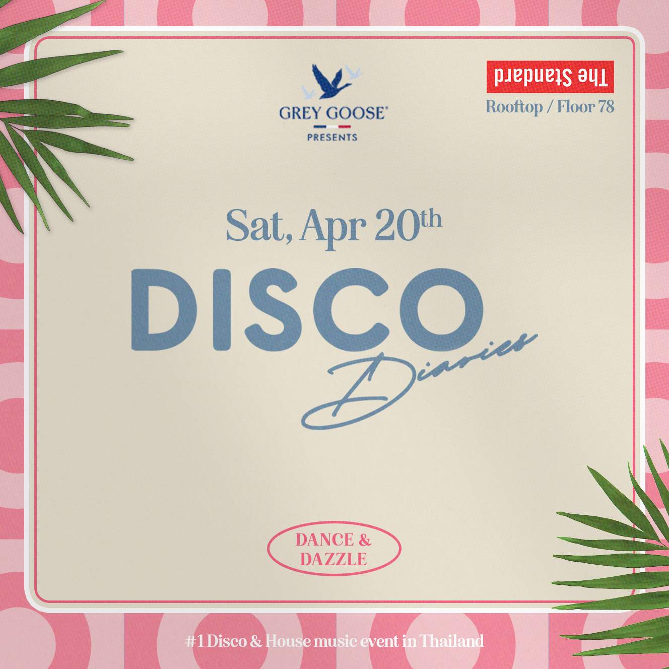 Disco Diaries at Sky Beach - The Standard Bangkok Mahanakhon, Bangkok