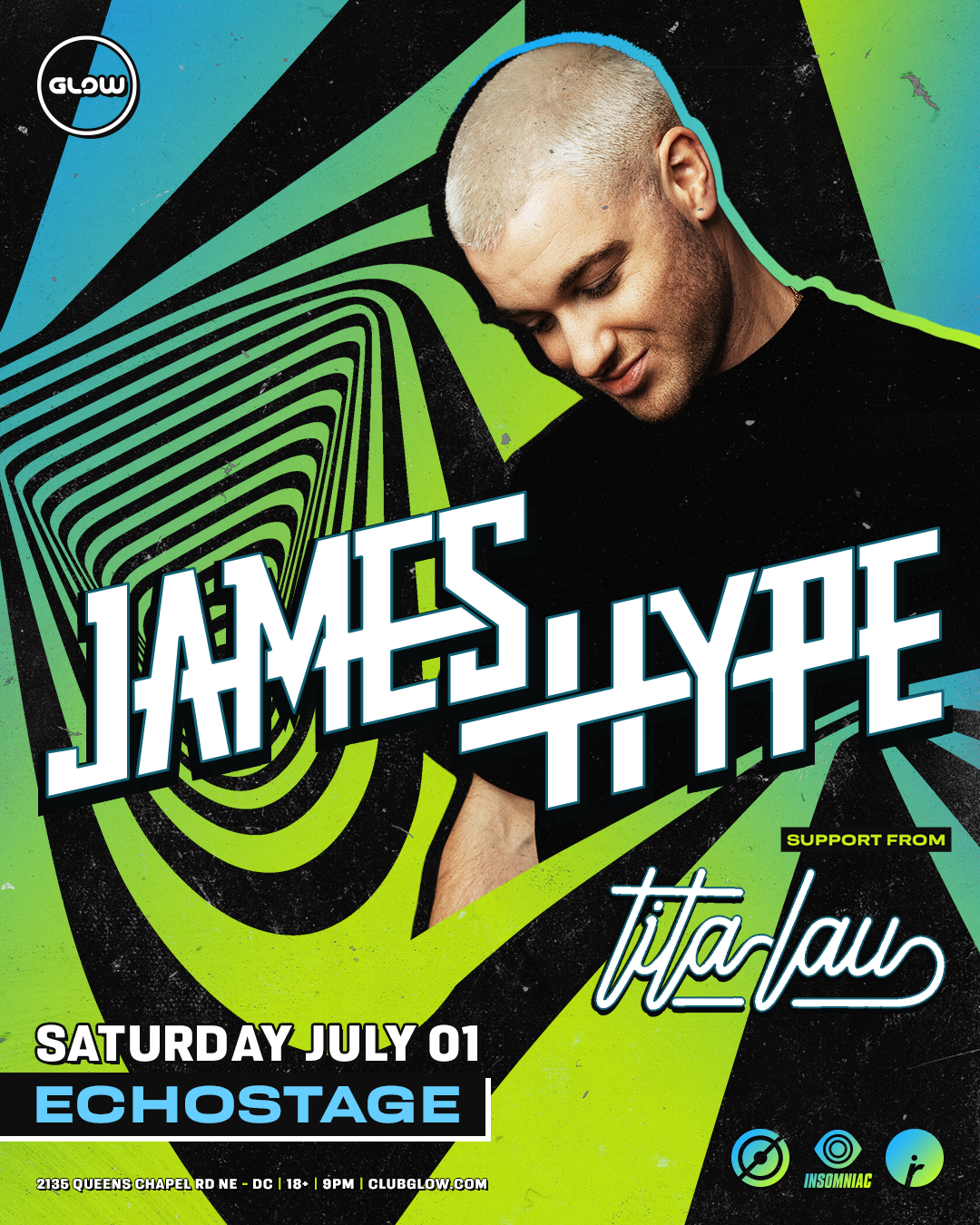 James Hype with Tita Lau at Echostage, Washington DC