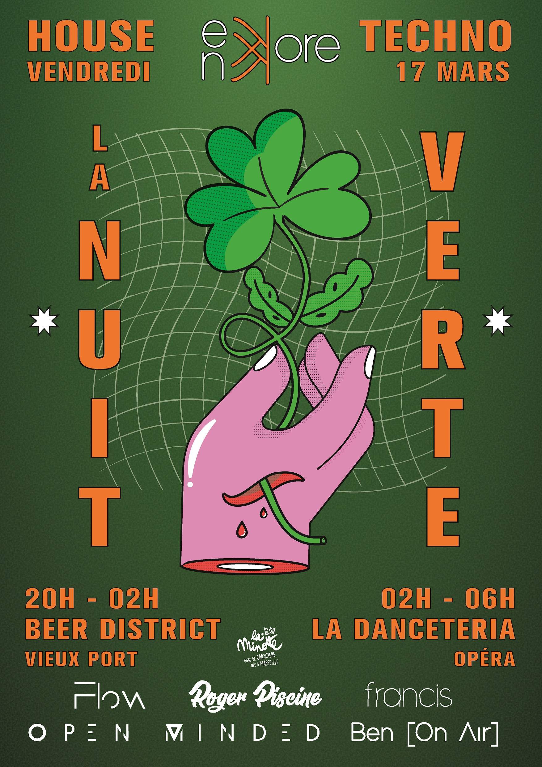 La Nuit Verte at Danceteria, Marseille