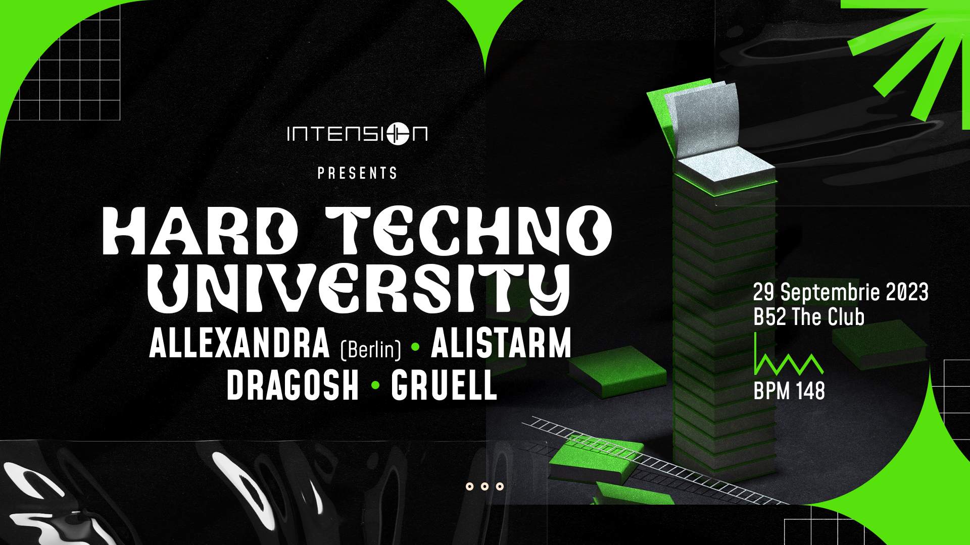inTension: Hard Techno University at B52 The Club, Bucharest