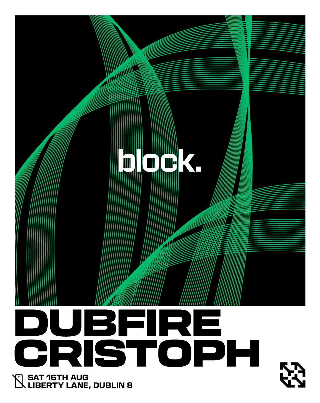 block. Dubfire & Cristoph at block., Dublin