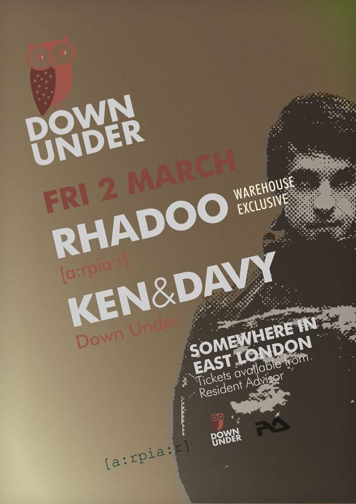 Down Under with Rhadoo - Extended Set -Ware[house] Exclusive at The Hub ...