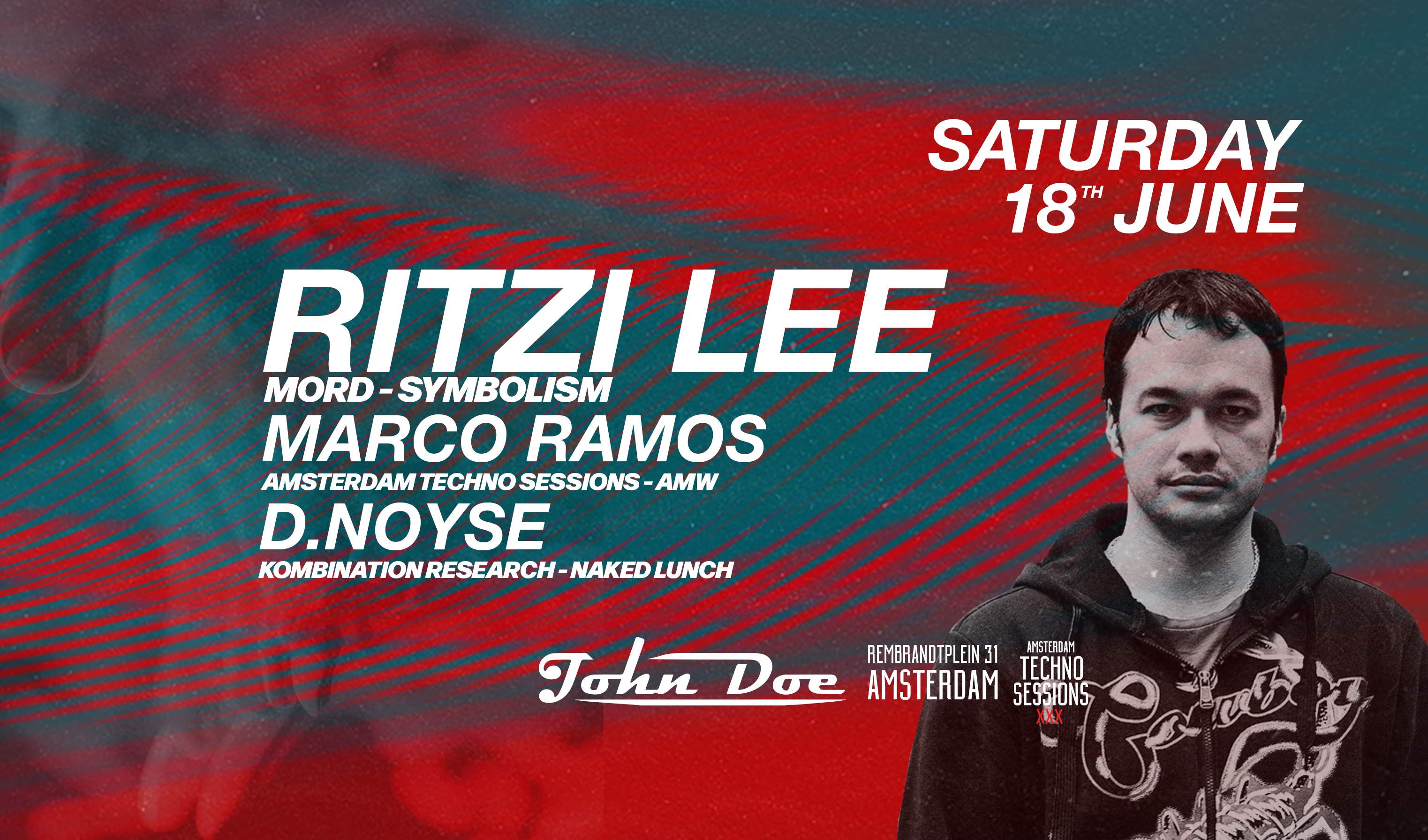 Amsterdam Techno Sessions with Ritzi Lee at John Doe, Amsterdam
