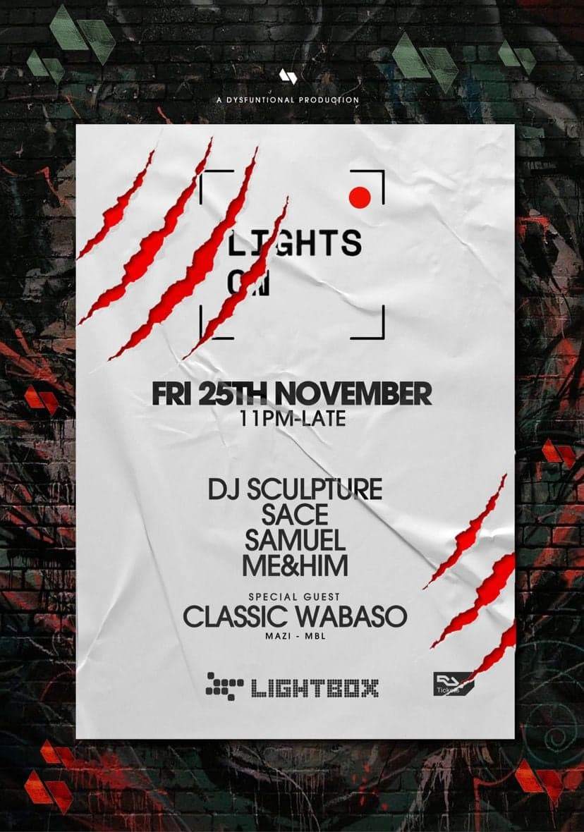 Lights On en Fire & Lightbox, London