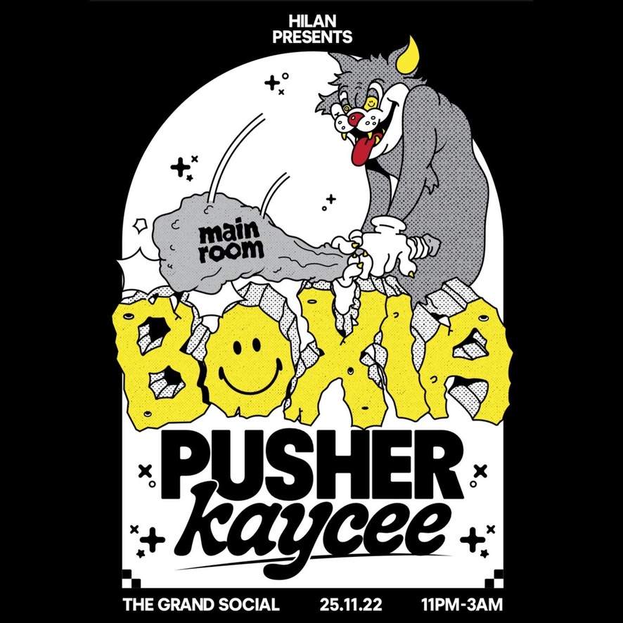 Hilan presents Boxia @ The Grand Social at The Grand Social, Dublin