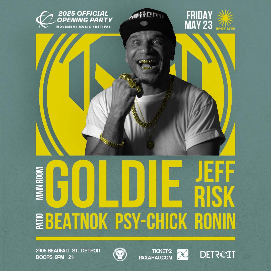 Goldie - Official Movement Opening Party at Spot Lite Detroit, Detroit