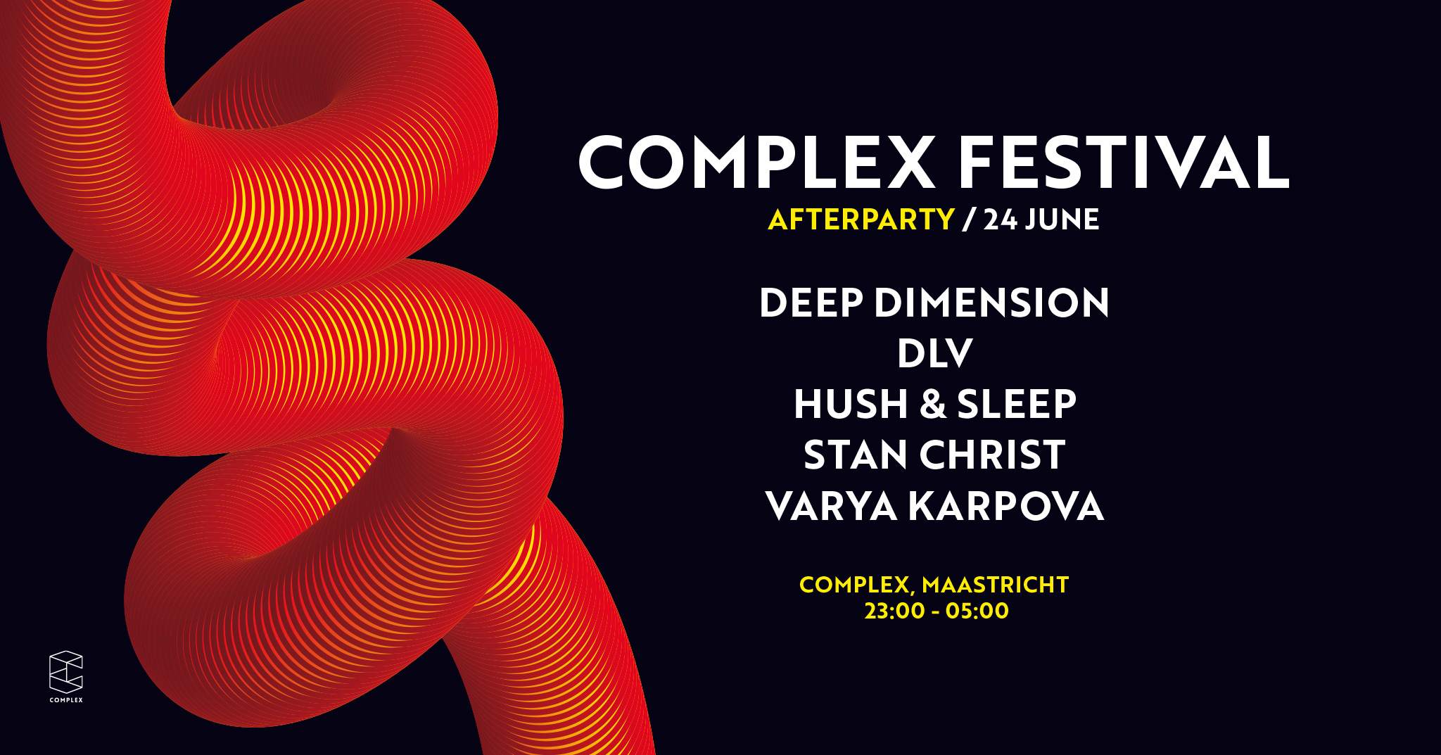 Complex Festival 2023 Afterparty at Complex Maastricht, Other regions
