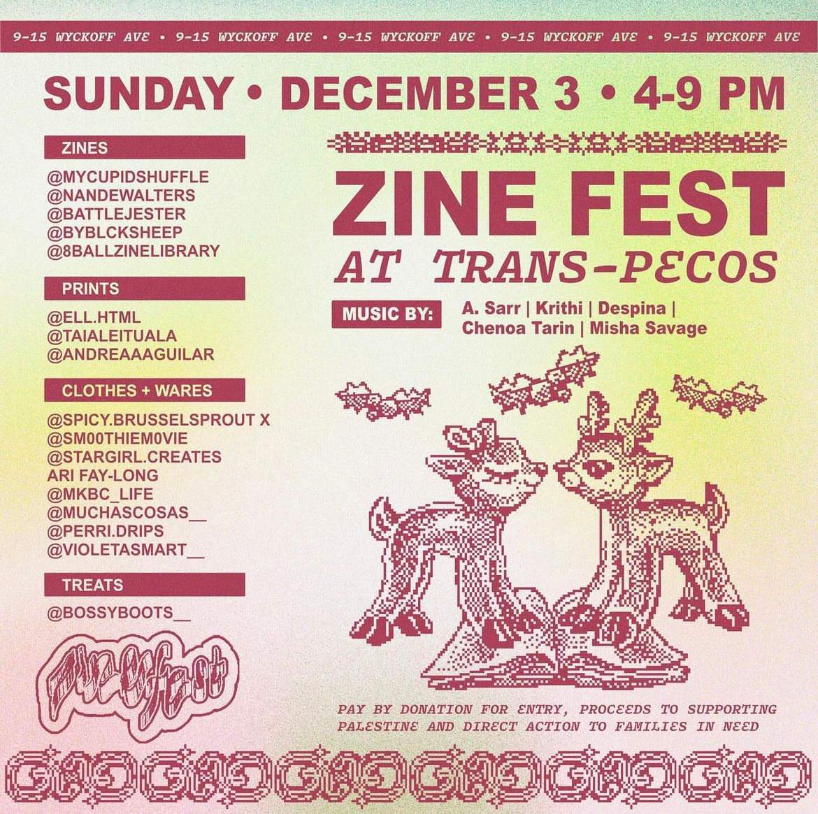 Zine Fest at Trans-Pecos, New York City