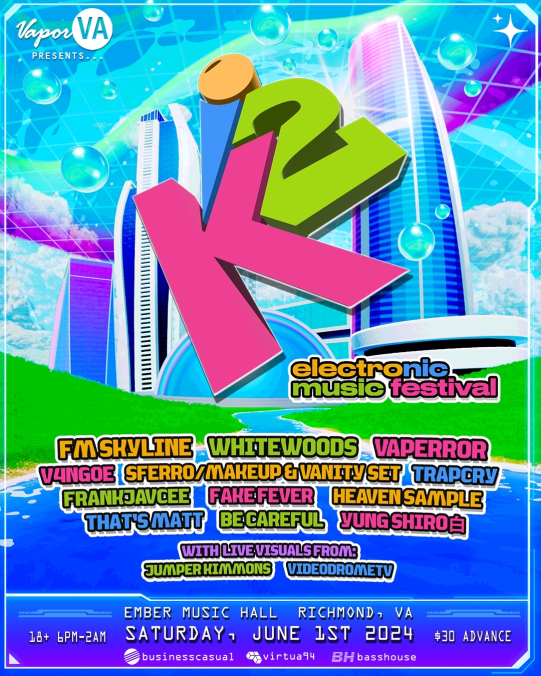 VaporVA presents: i2k Electronic Music Festival bei Ember Music Hall ...