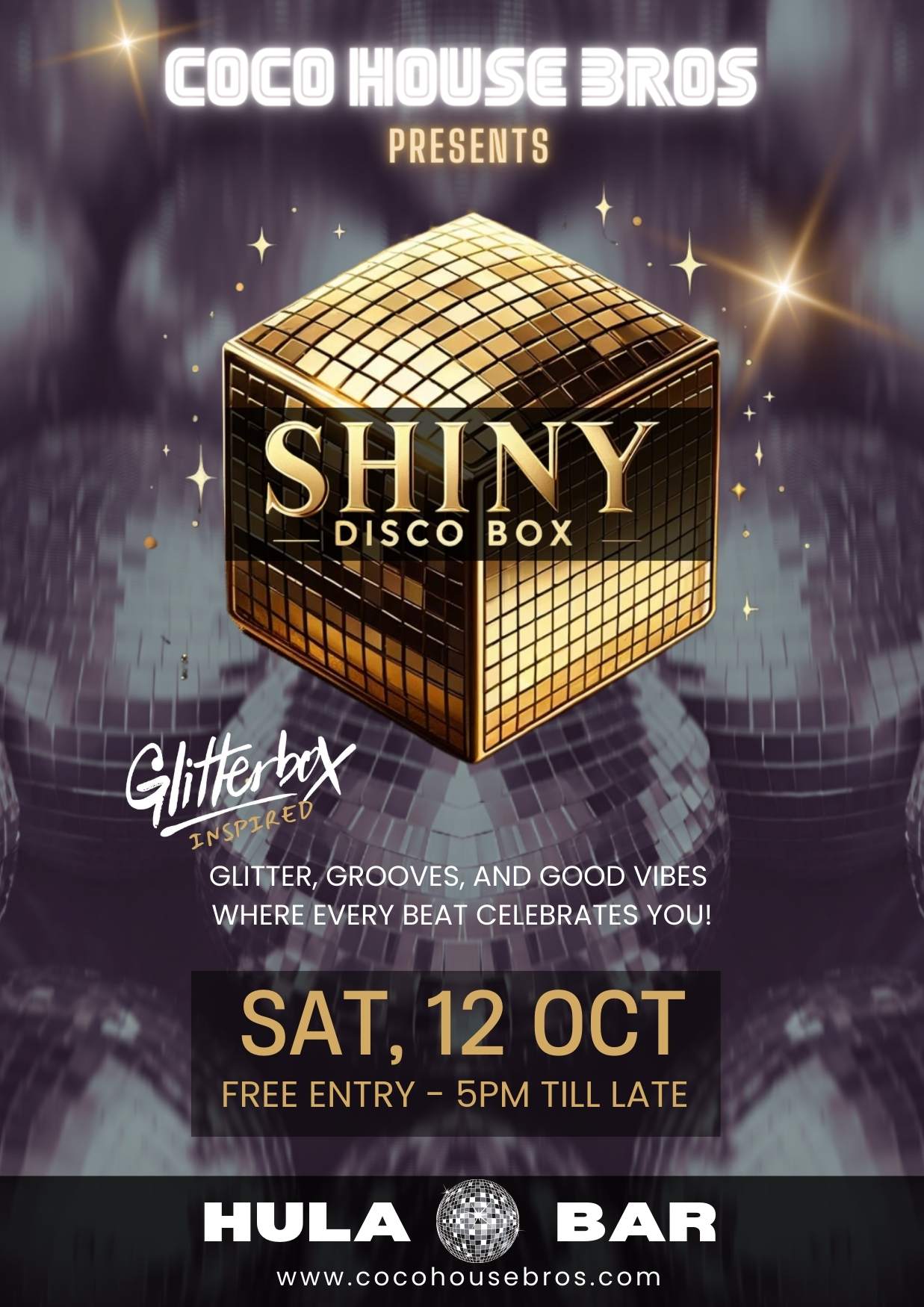 SHINY DISCO BOX By Coco House Bros #010 **RAROTONGA** at The Islander ...