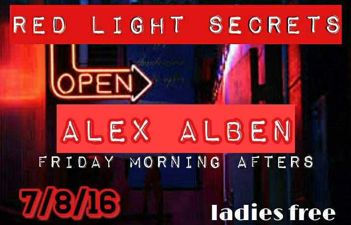 Red Light Secrets After Hours presents: Alex Alben a TBA, New York City