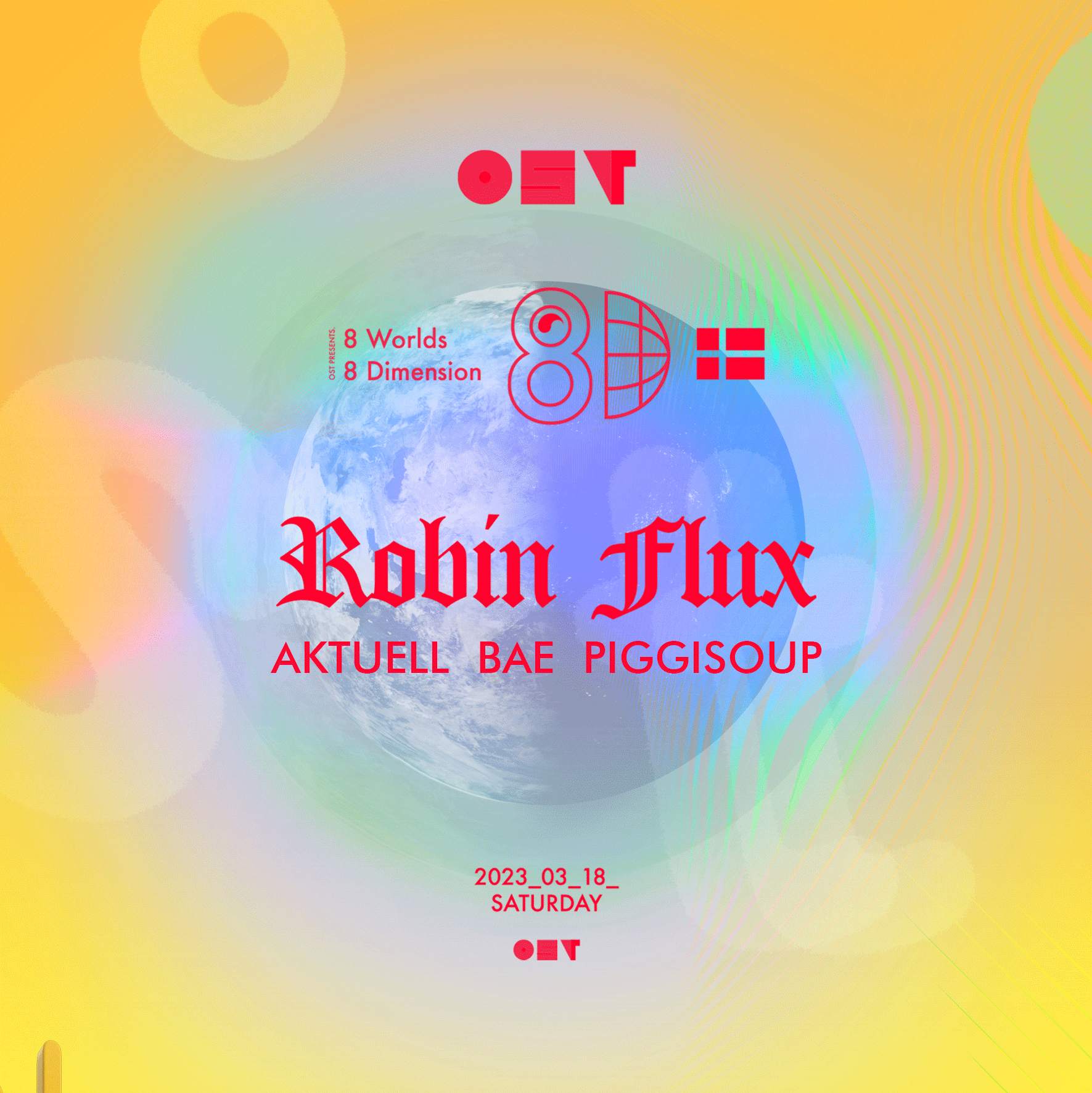OST / Robin Flux with Resident Djs at OST Daegu, South Korea