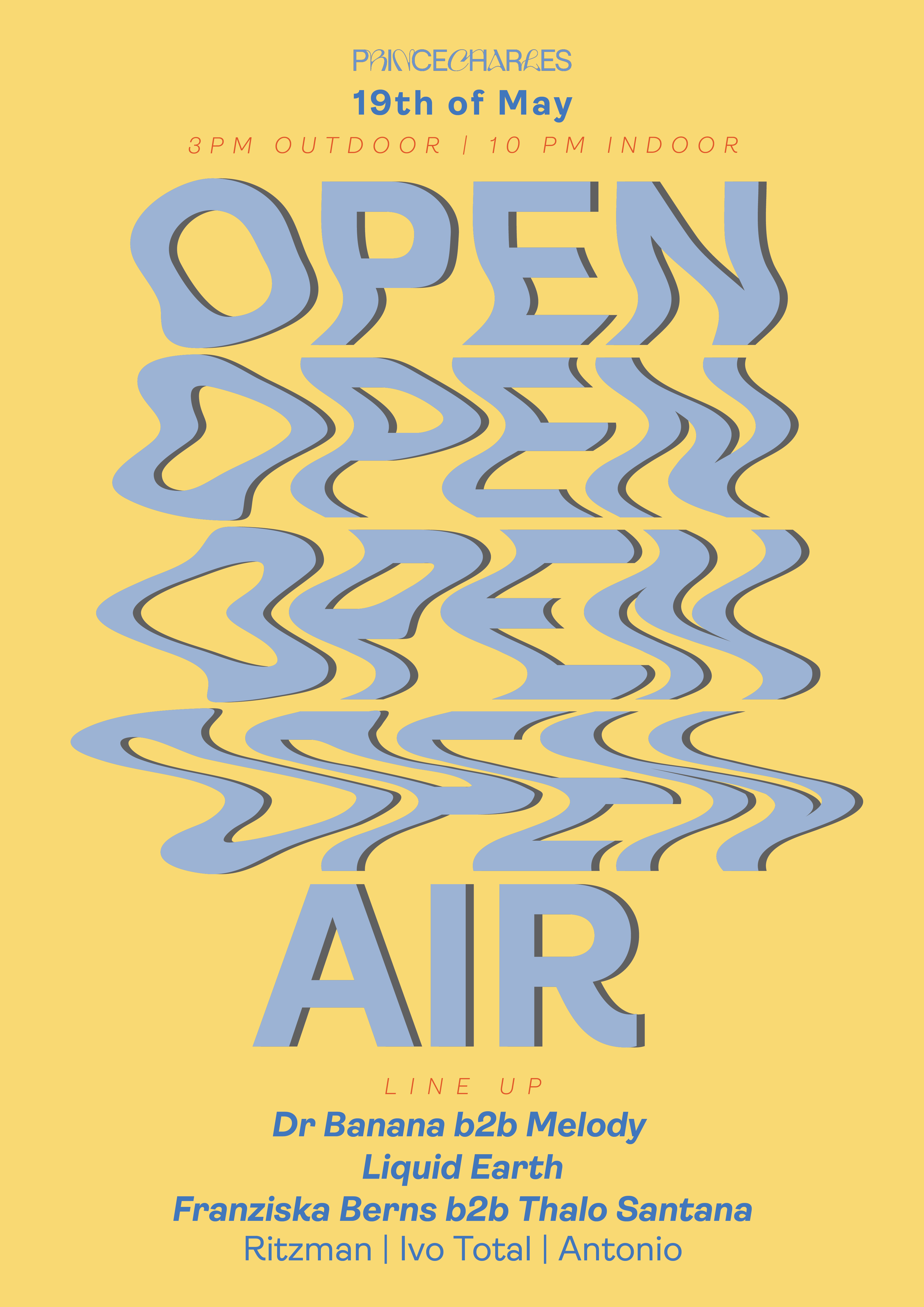 Backyard Open Air with Dr Banana b2b Melody, Liquid Earth, Franziska ...