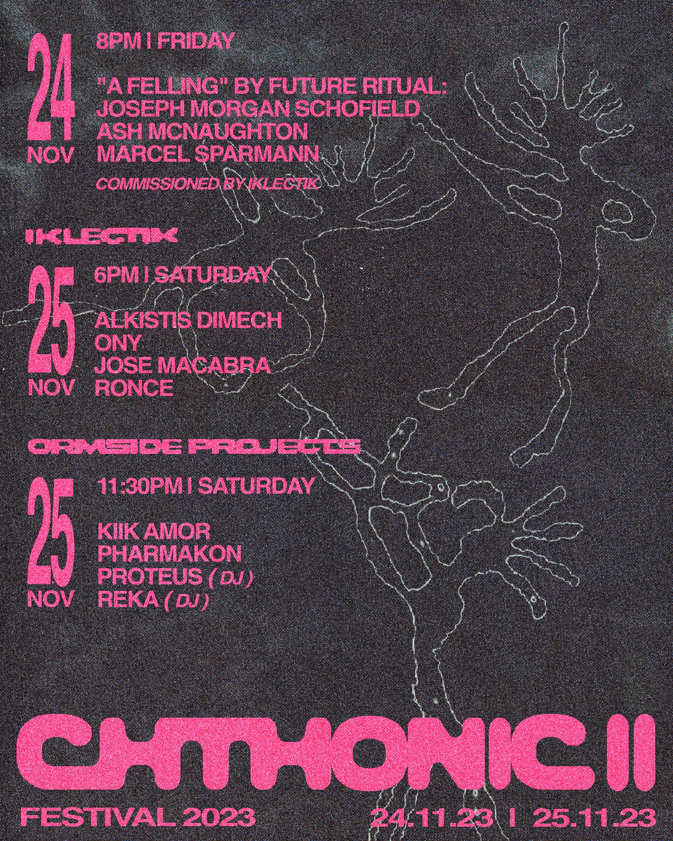 CHTHONIC II at Ormside Projects en Ormside Projects, London