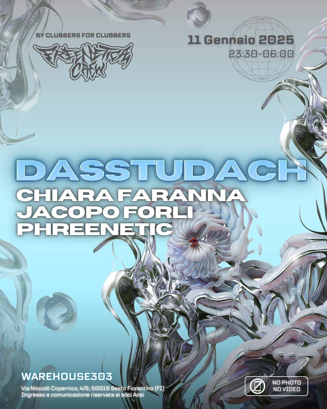FREENETICA CREW invites dasstudach - JACOPO FORLI - PHREENETIC - CHIARA ...
