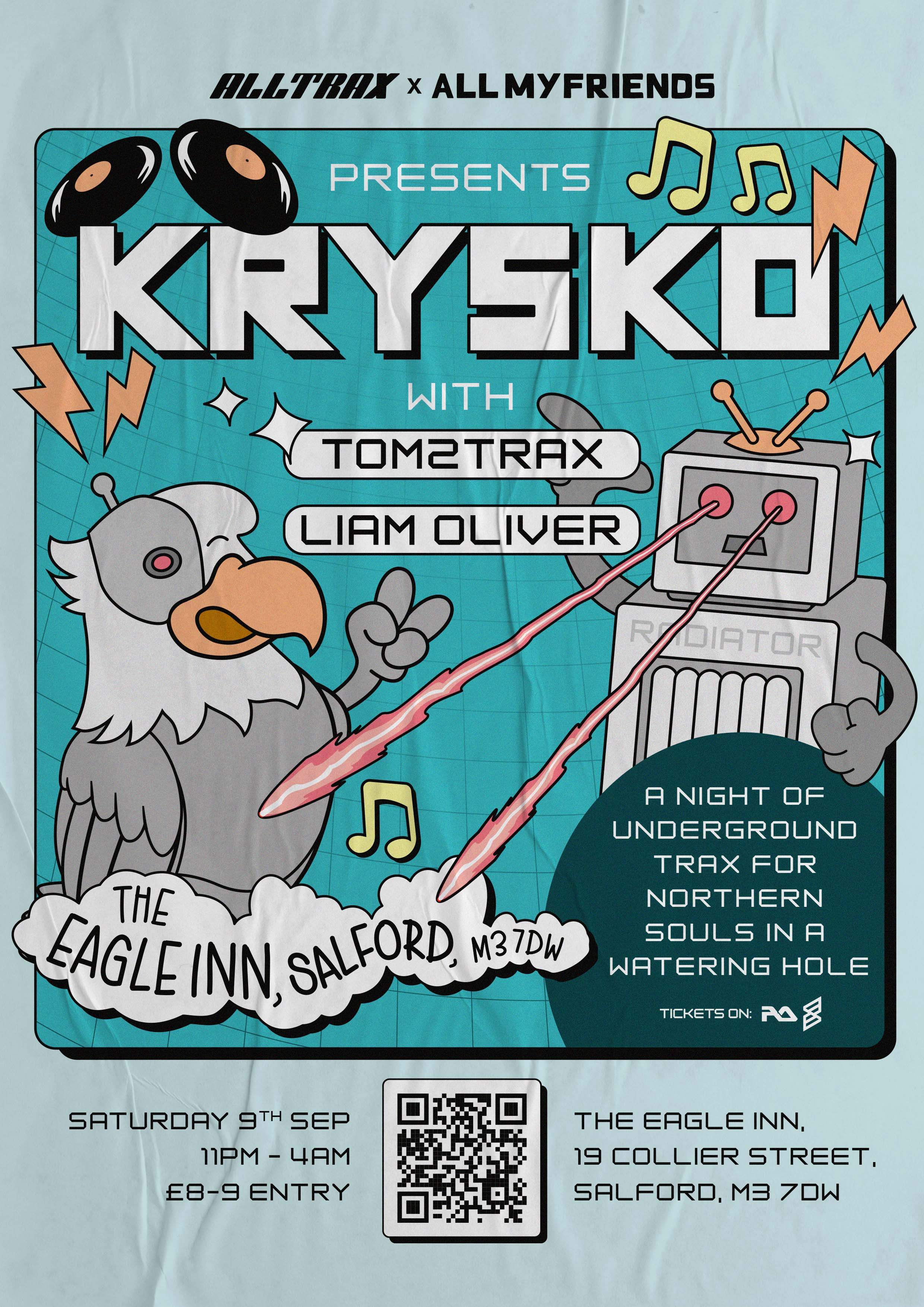 ALLTRAX x AMF with Krysko at The Eagle Inn, Manchester