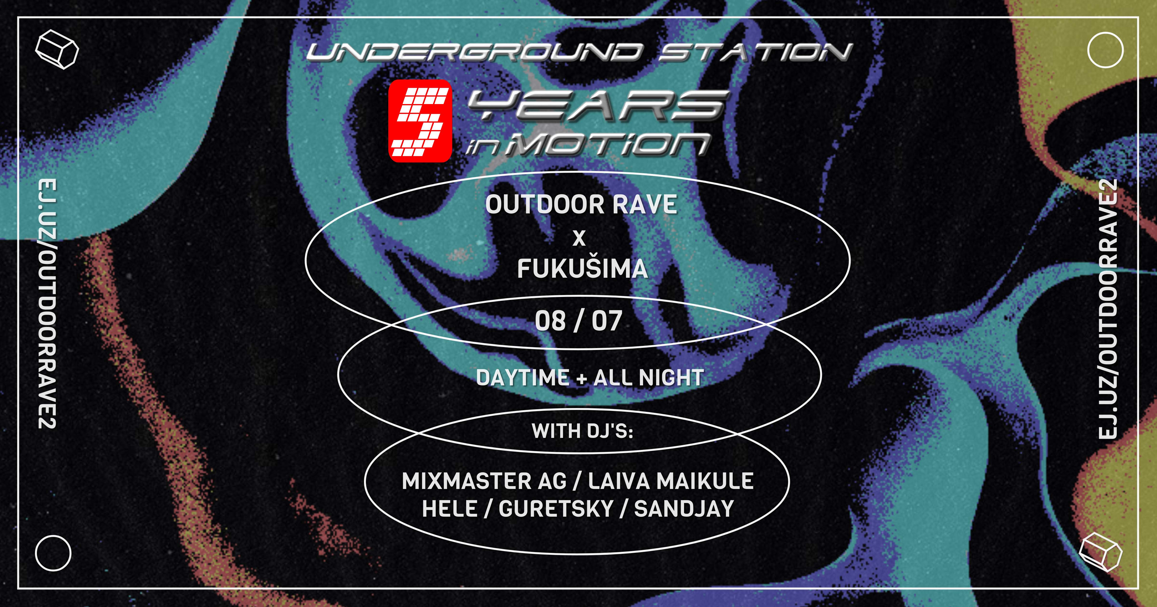 Underground Station: Outdoor Rave x Secret Location at TBA - Fukušima ...