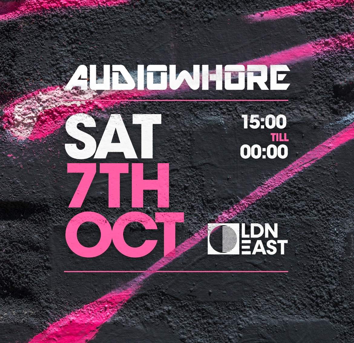 Audiowhore at LDN E16, London