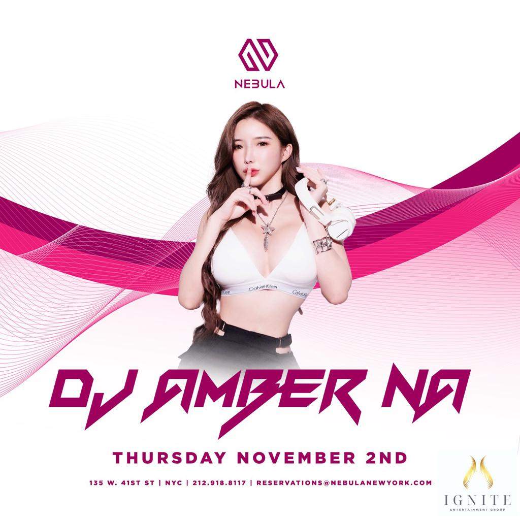 DJ Amber NA at Nebula, New York City