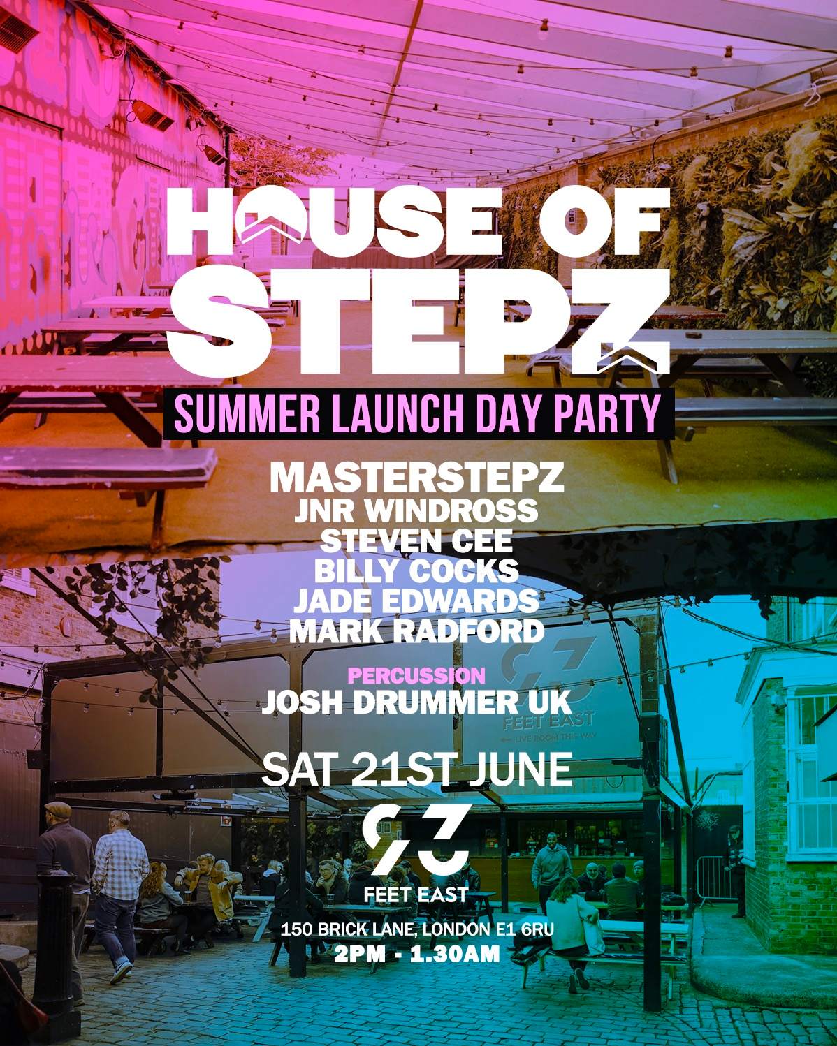 House Of Stepz at 93 Feet East, London