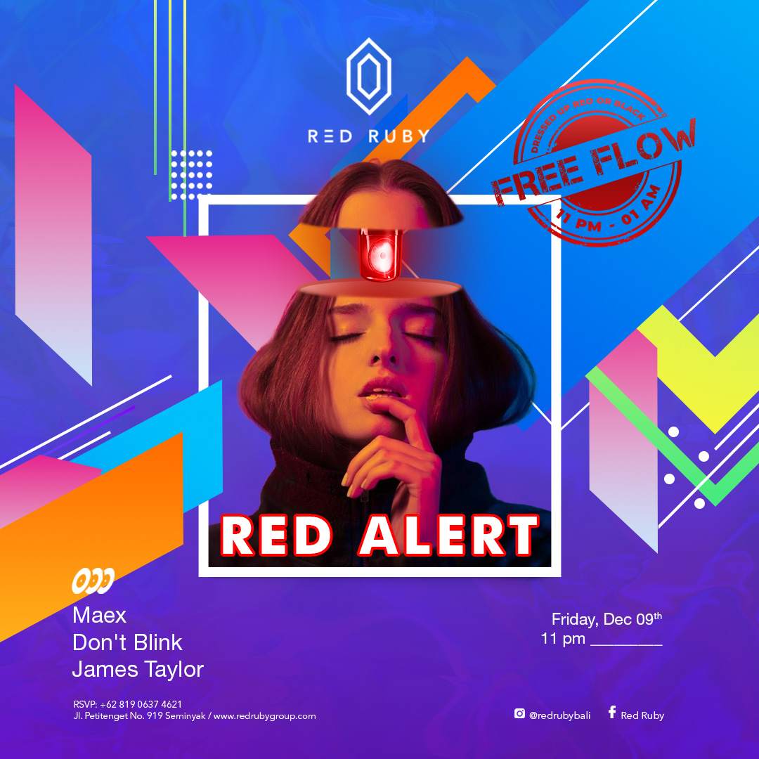RED ALERT at Red Ruby, Bali