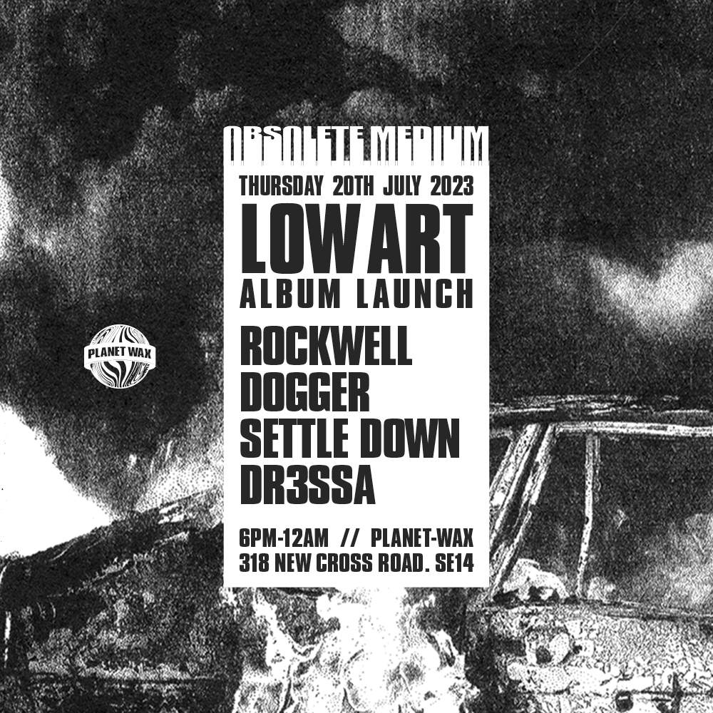 Rockwell 'LOW ART' - Album Launch at Planet Wax, London