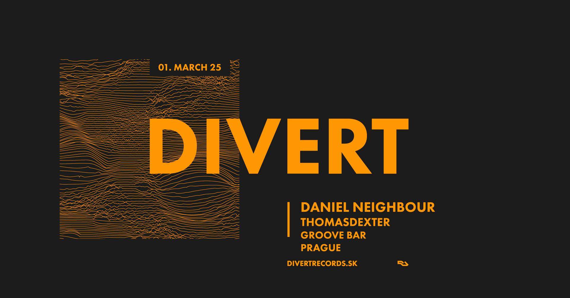 Divert with Thomas Dexter & Daniel Neighbour at Groove Bar, Prague