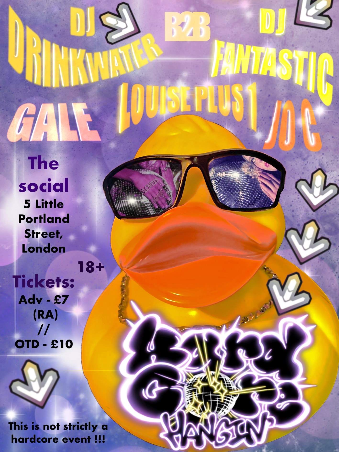 Hardcore Hangin' 3: Duck Duck Revolution at The Social, London