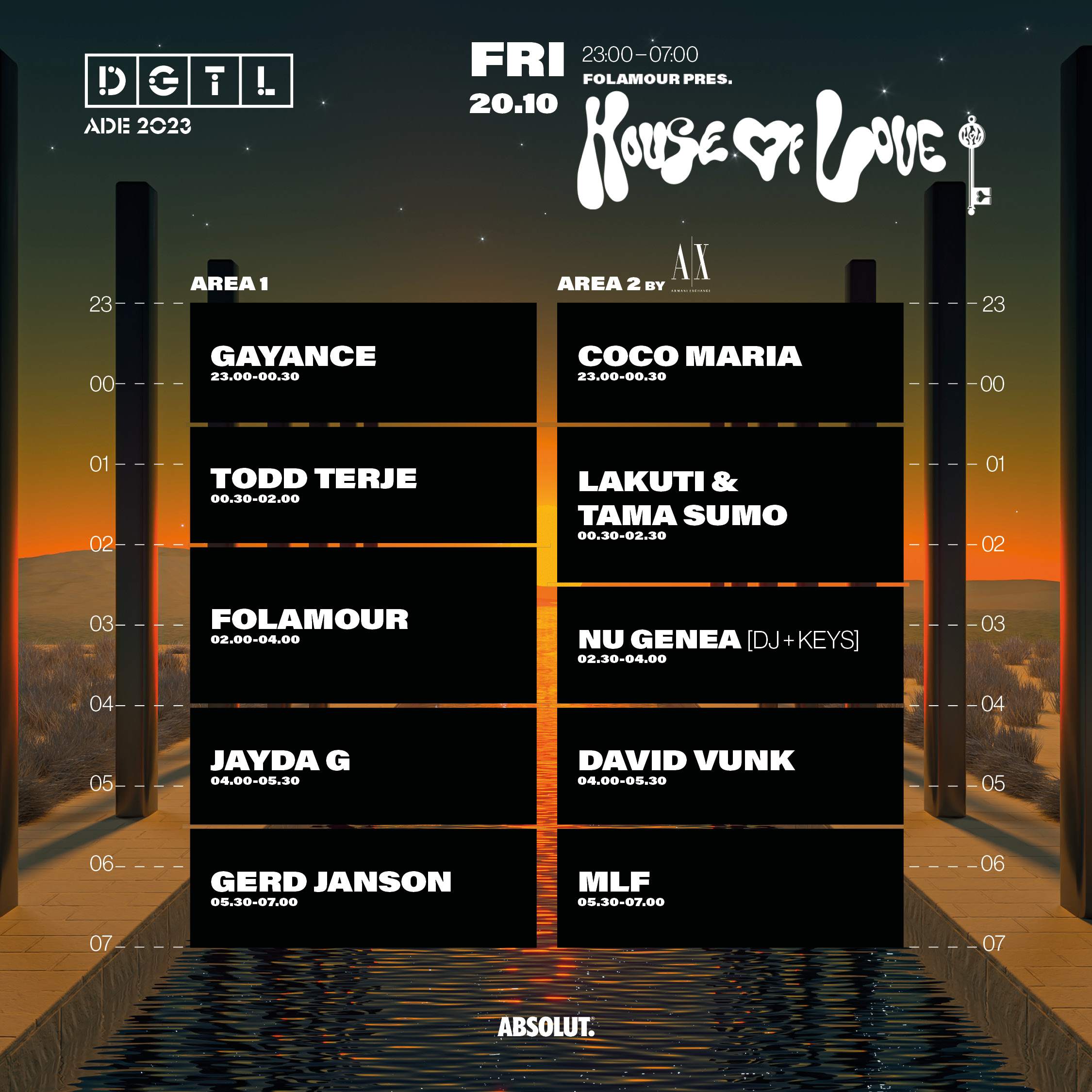 DGTL ADE: House of Love by Folamour (SOLD OUT) at NDSM Scheepsbouwloods, Amsterdam