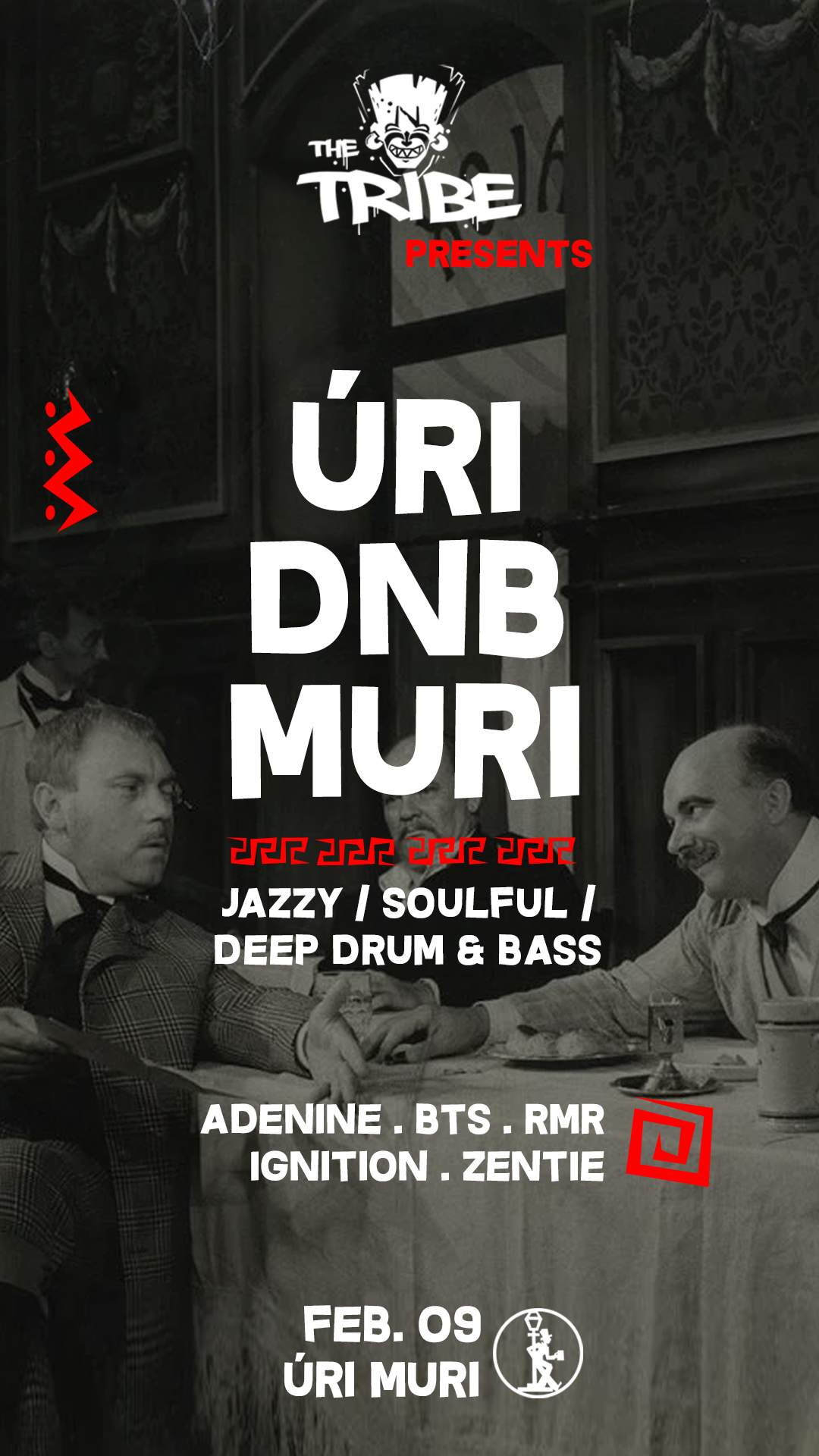The Tribe pres.: Úri DNB Muri at Urimuri, Budapest