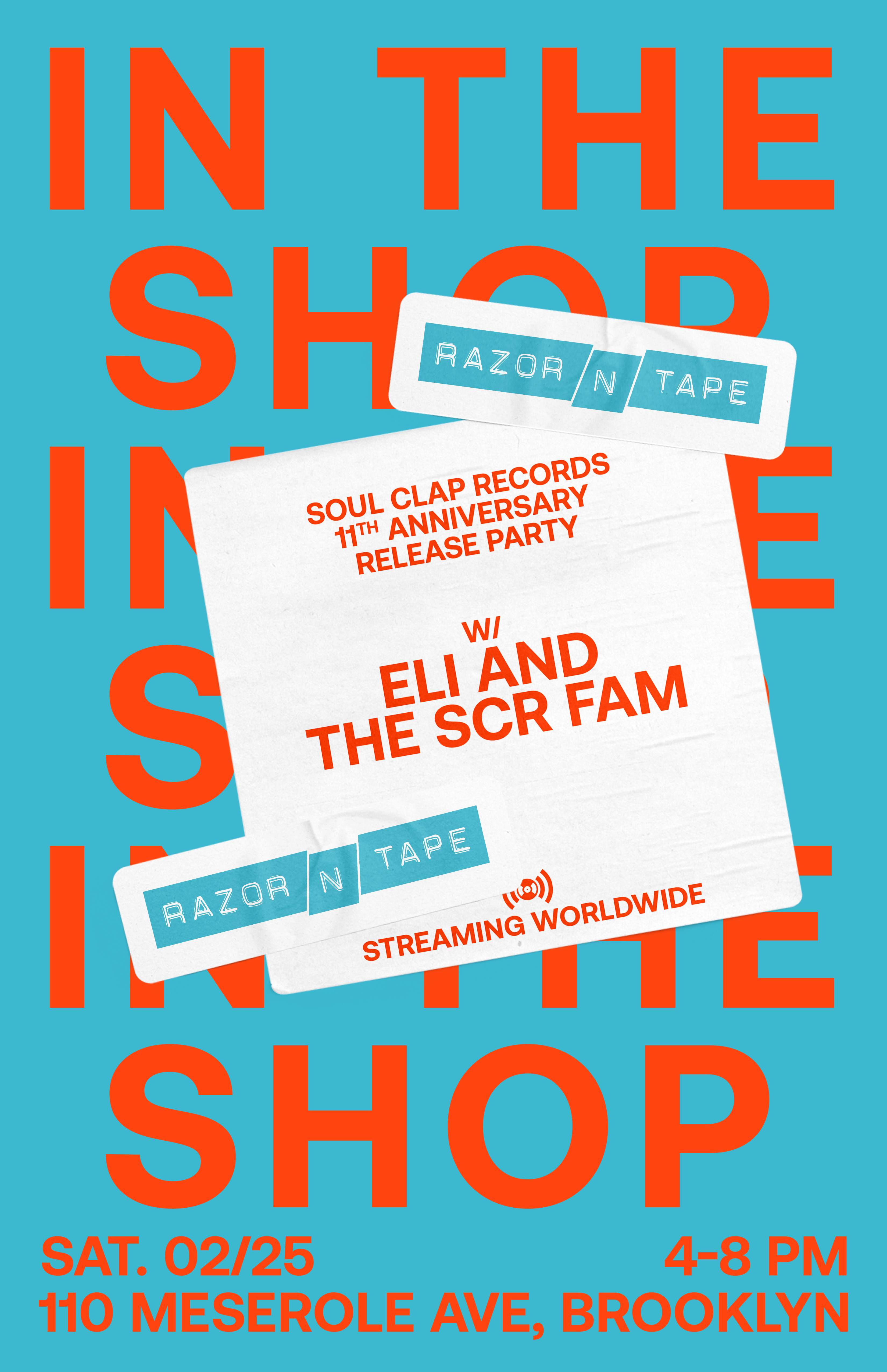 In The Shop: Soul Clap Records 11th Anniversary Release Party w. Eli ...