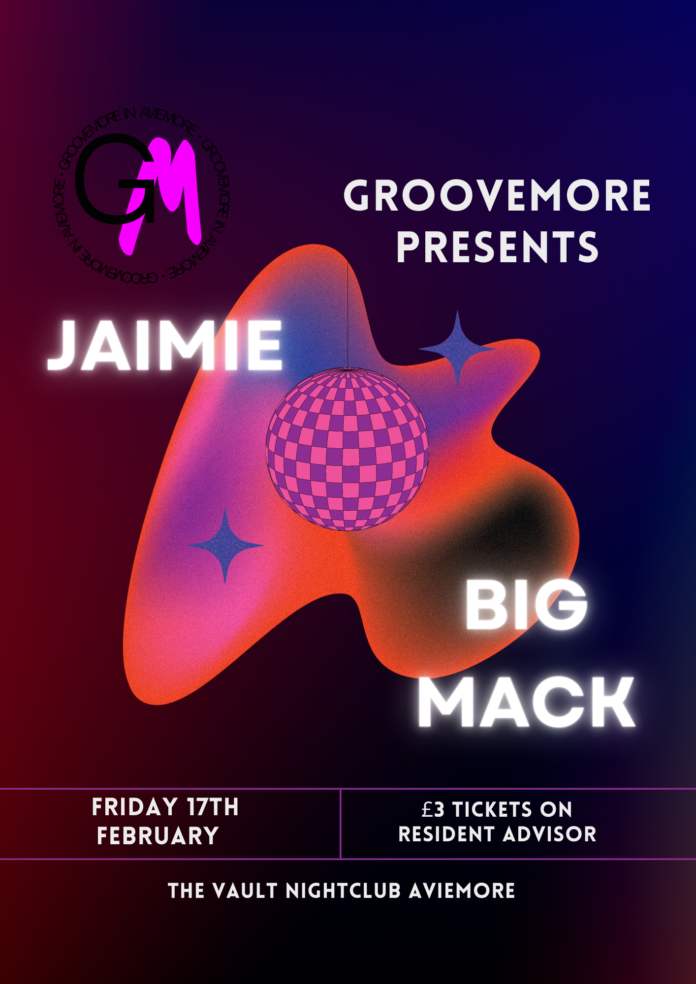 Groovemore With: Big Mack & JAIMIE at TBA - The Vault Nightclub ...