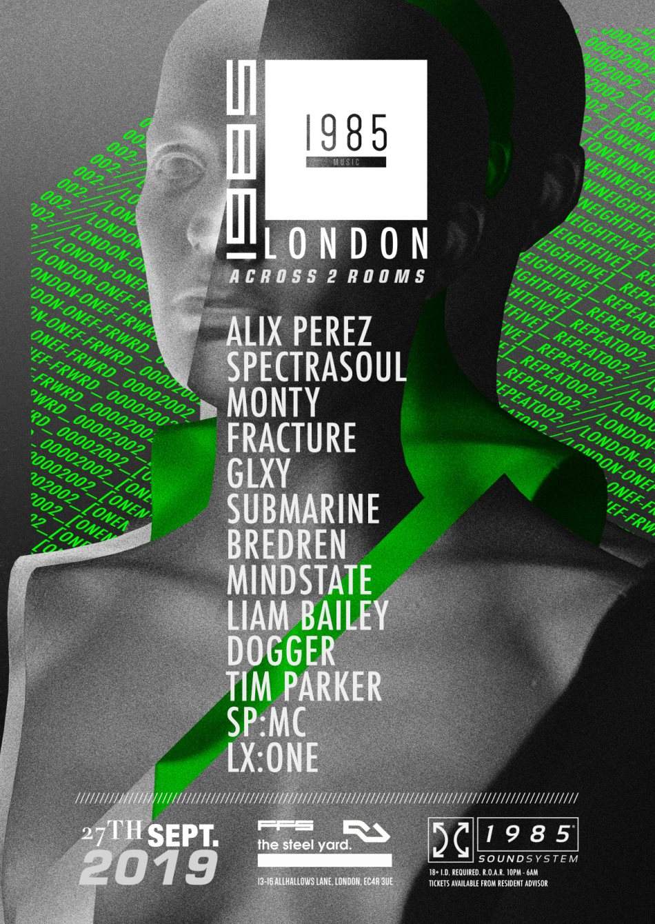 1985 Music - London at The Steel Yard, London