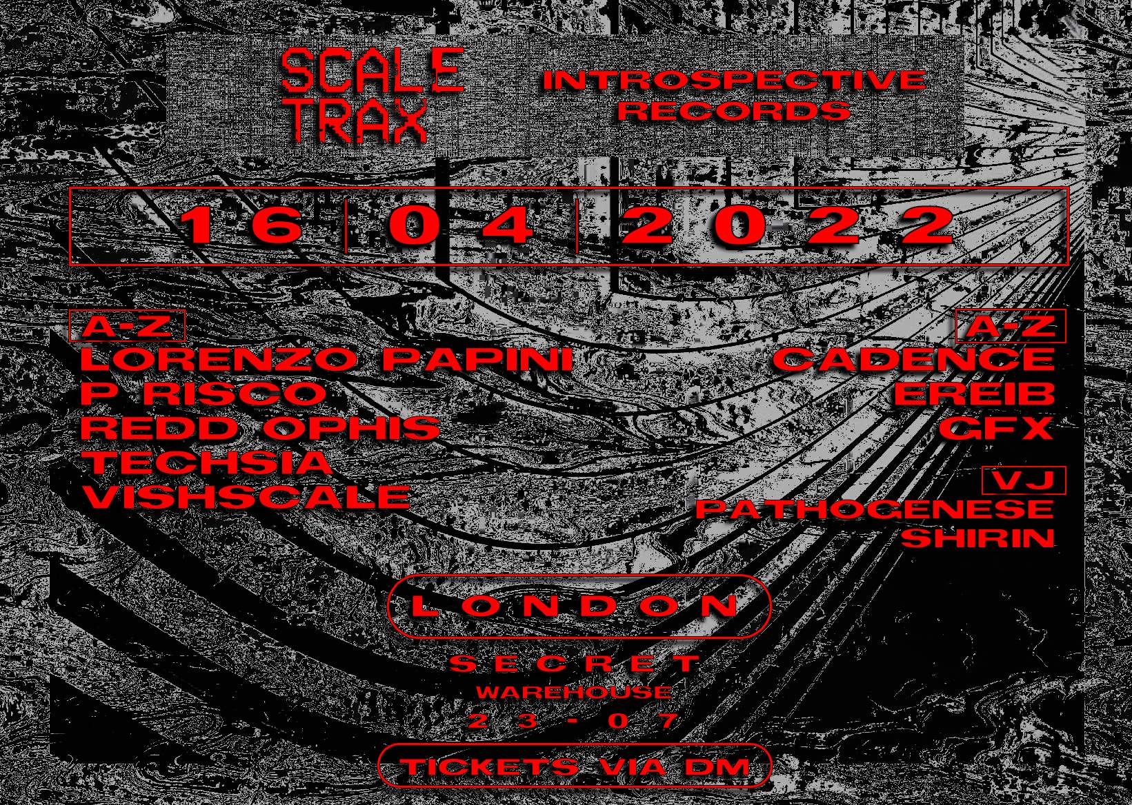 Scale Trax x Introspective Records en TBA - Secret Location, London