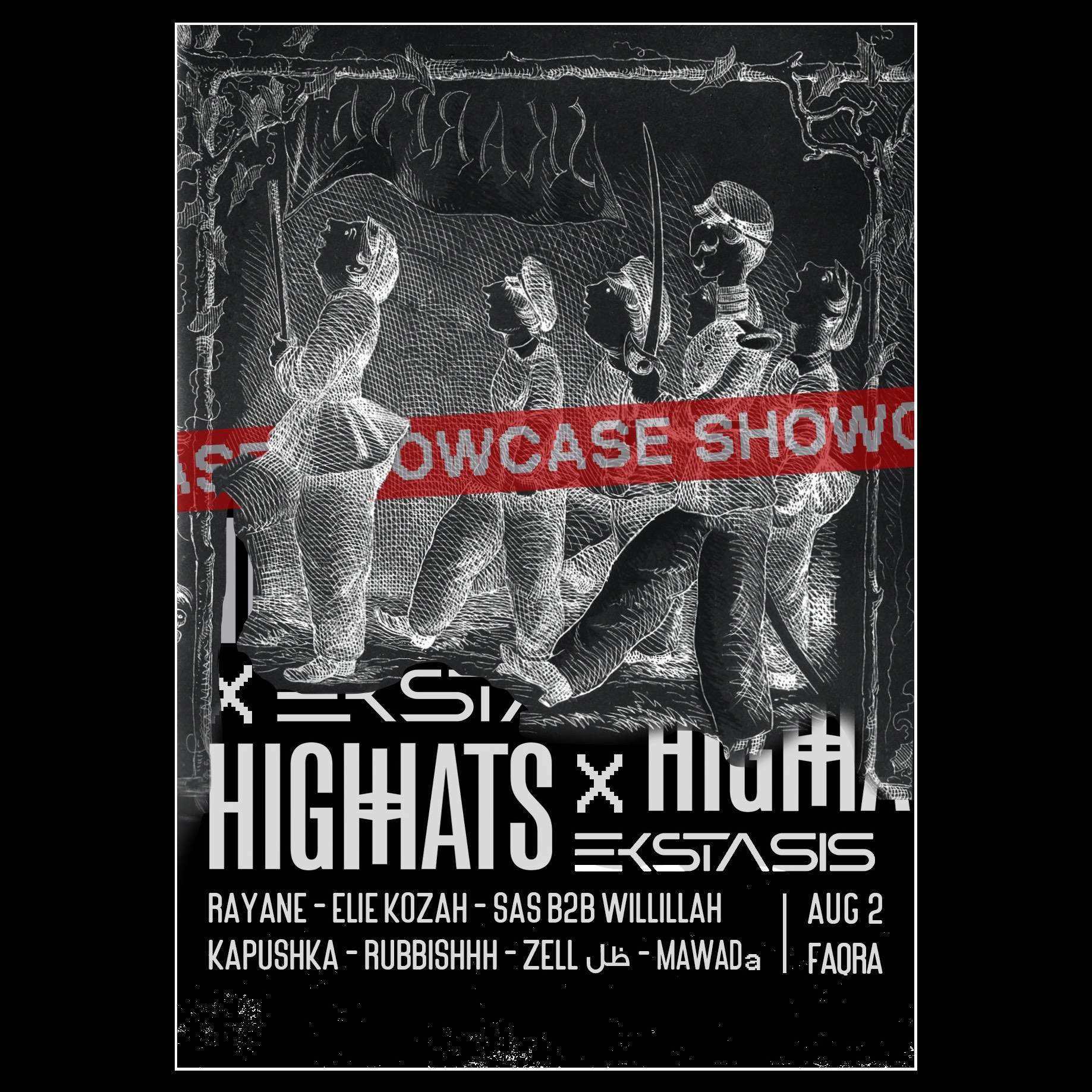 HHC X EKSTASIS - Outdoor Event at TBA - FAQRA, Lebanon